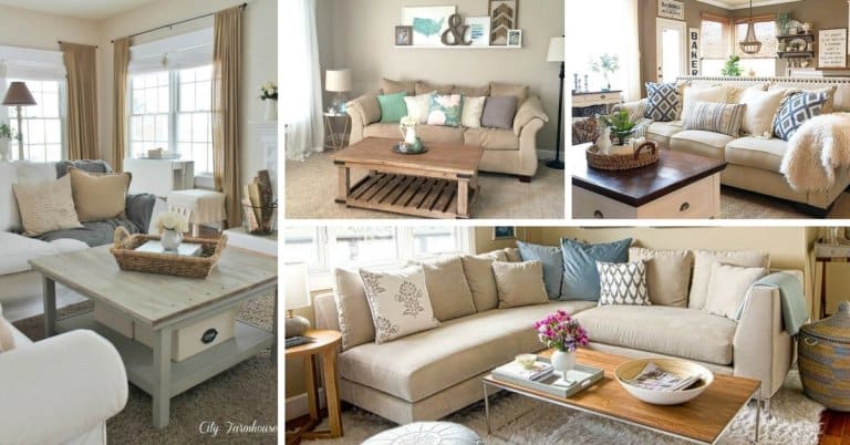 Salas Modernas En Color Beige Que Te Van A Encantar Y A Inspirar