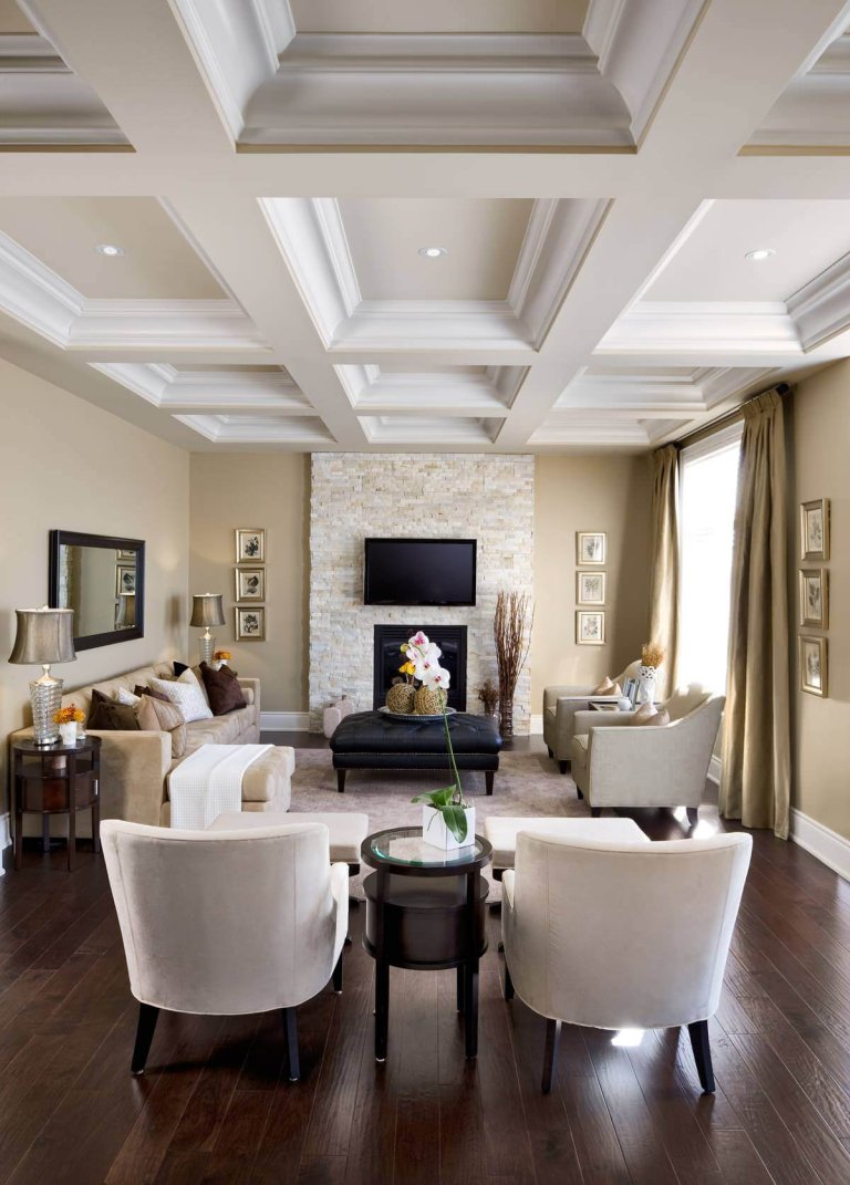 Salas Modernas En Color Beige Que Te Van A Encantar Y A...