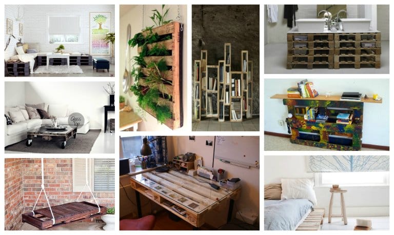 Ideas Creativas De Decoración Con Palets Para Tu Hogar!
