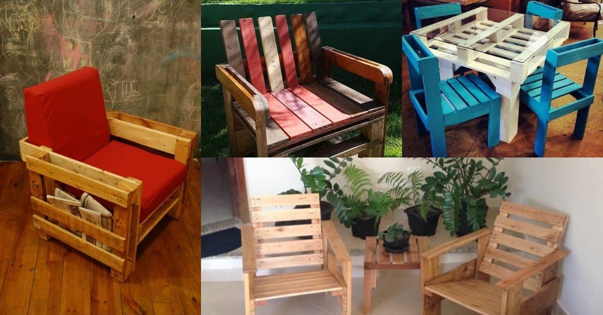 12+ Sillas De Madera Hechas Con Pallets