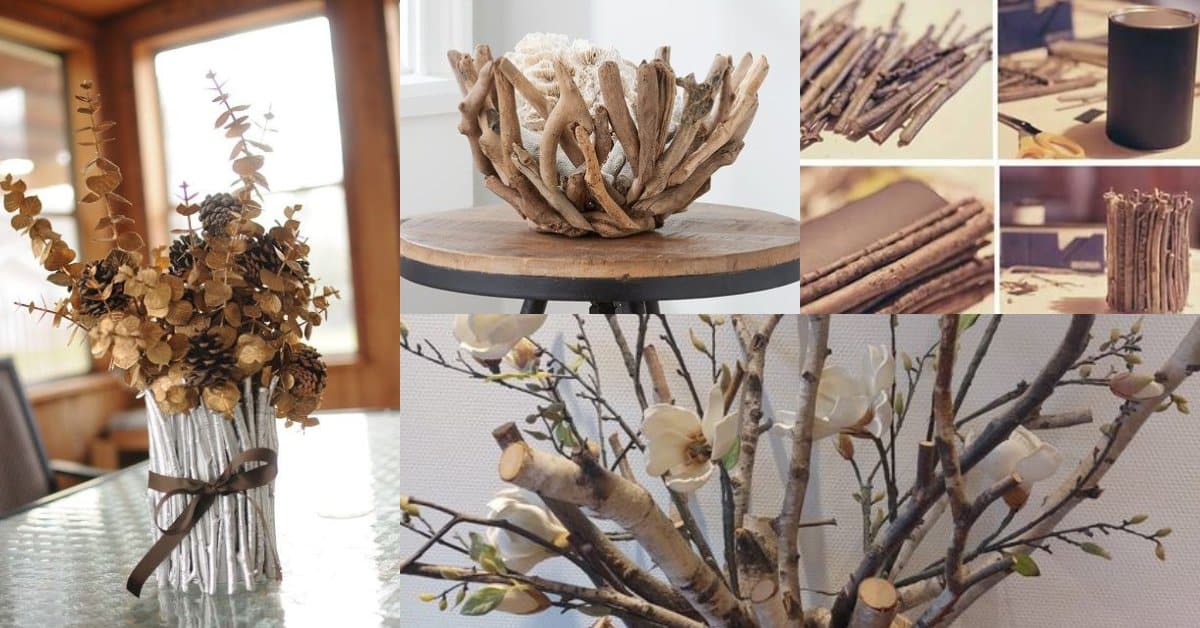 Usa Ramitas Secas Para Hacer Hermosos Centros De Mesa