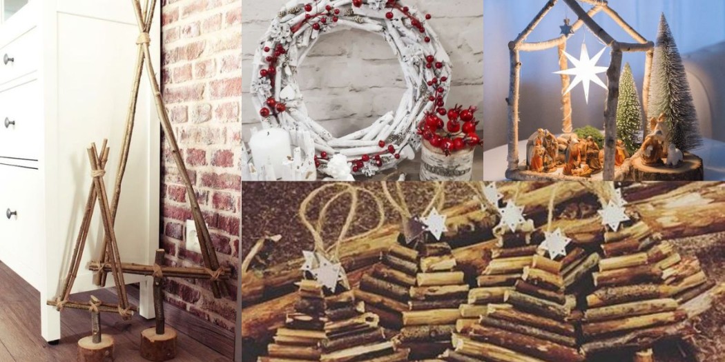 15 Ideas Decoracion Con Ramitas Secas Para Navidad